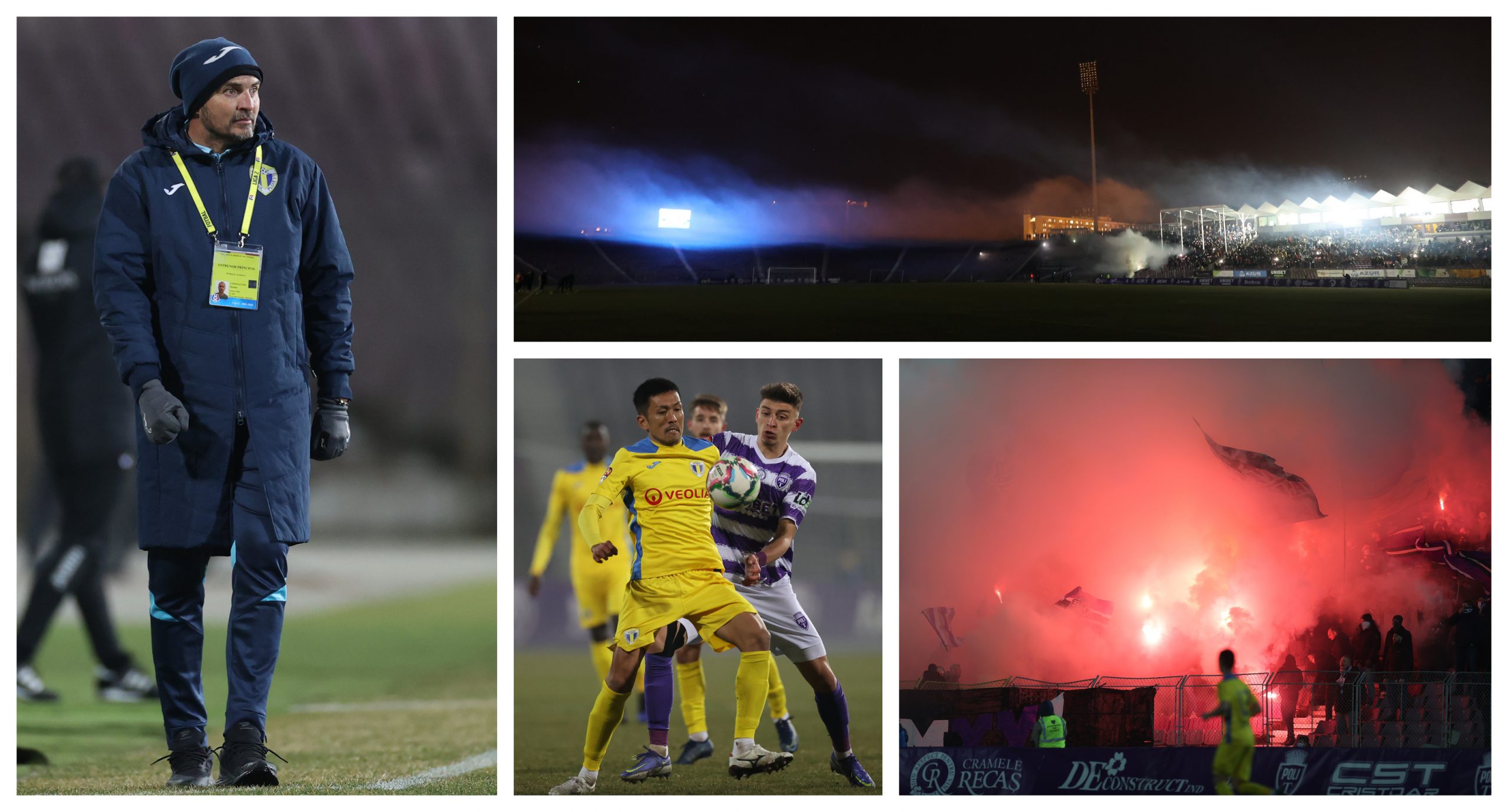 Nae Constantin e fair-play după meciul Poli Timișoara - Petrolul