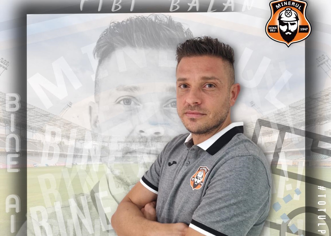 Tiberiu Bălan s-a întors ca antrenor la Minerul Ocna Dej