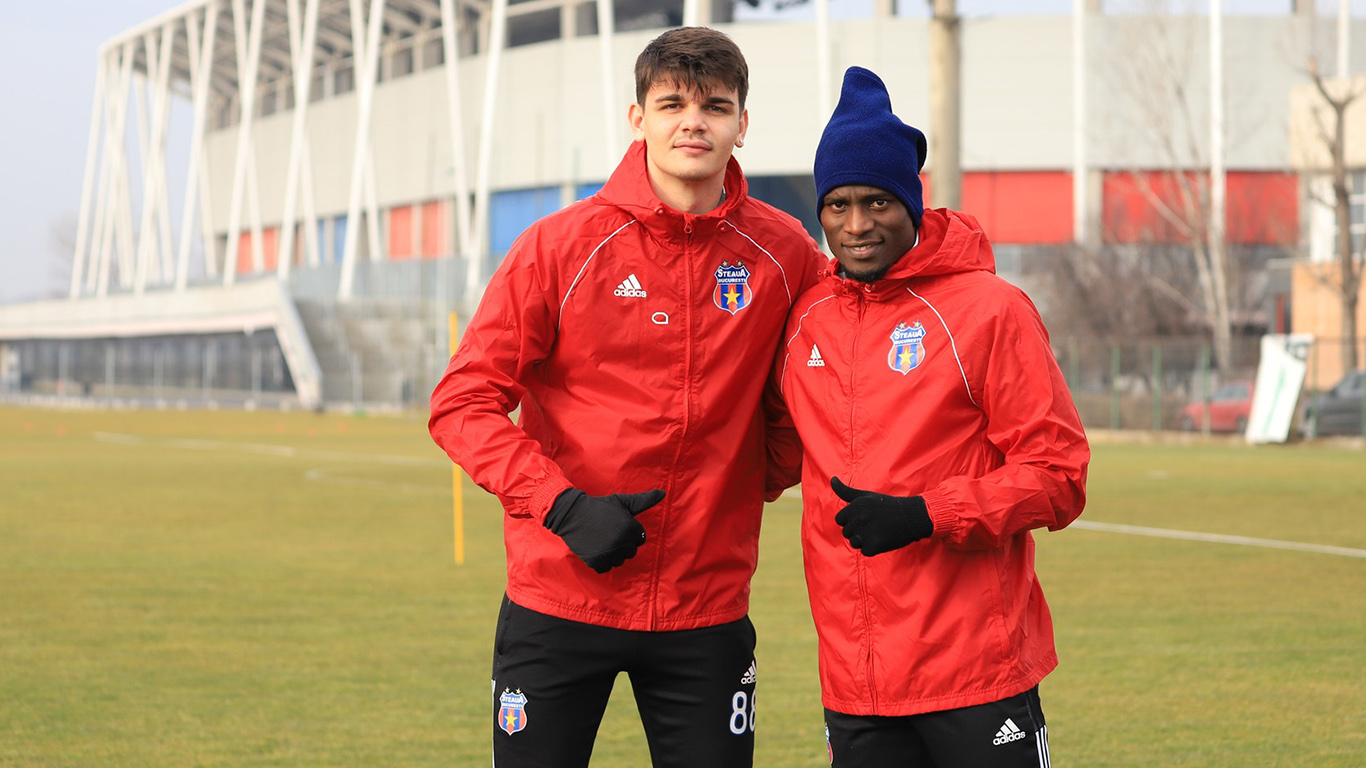 Steaua testează doi jucători