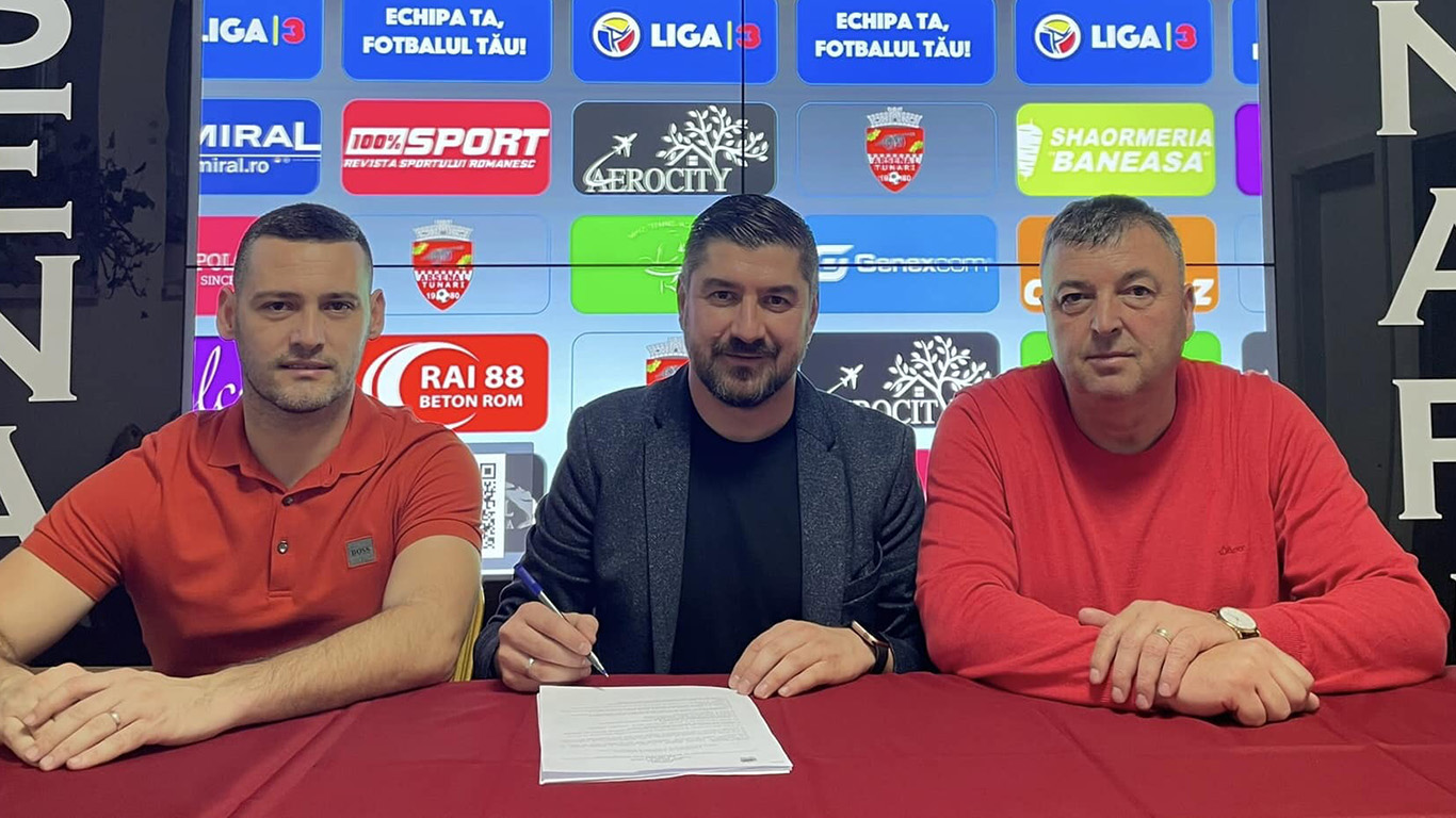 CS Tunari are un nou antrenor