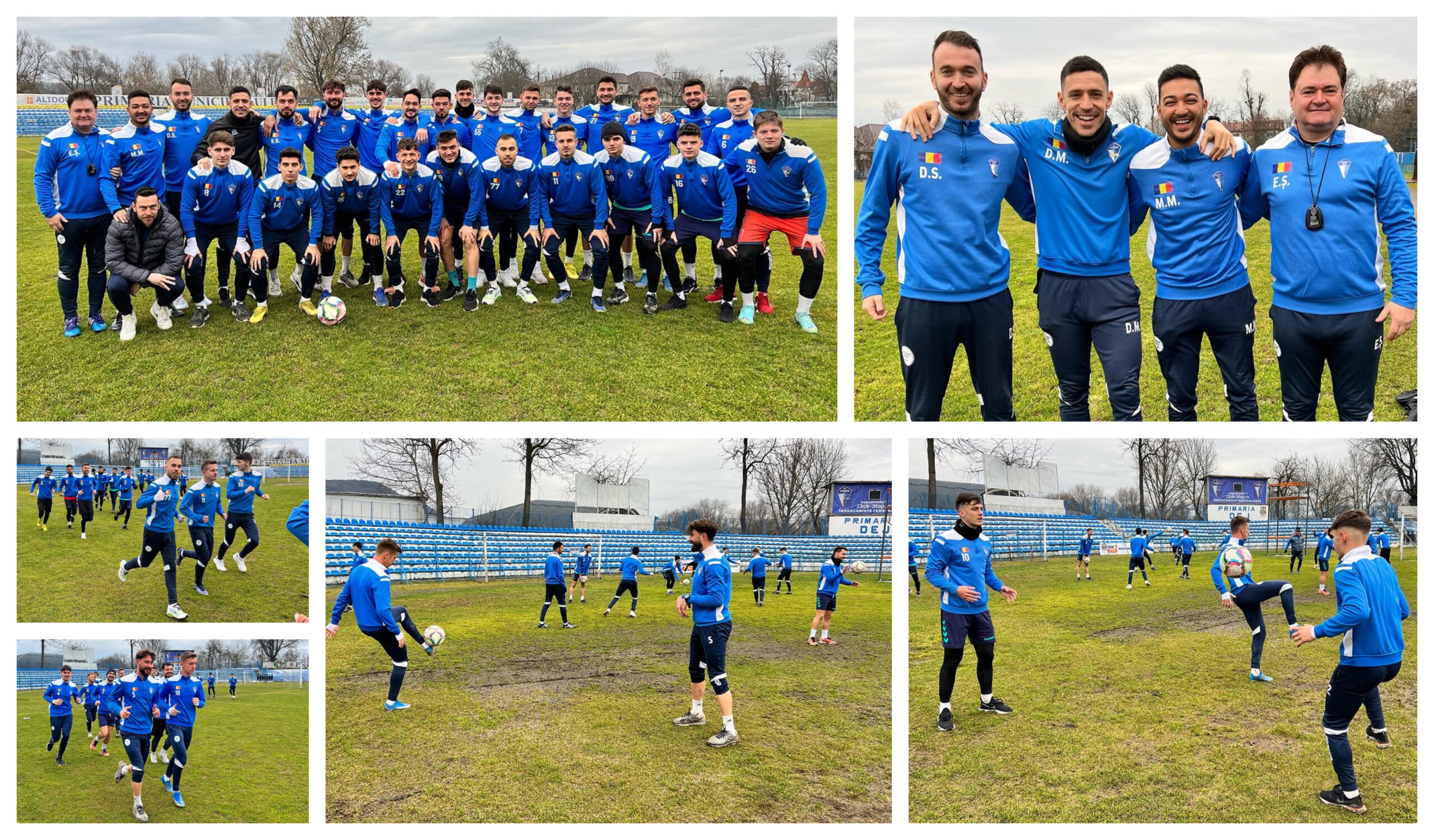 Unirea Dej a avut 23 de jucători la primul antrenament din 2023