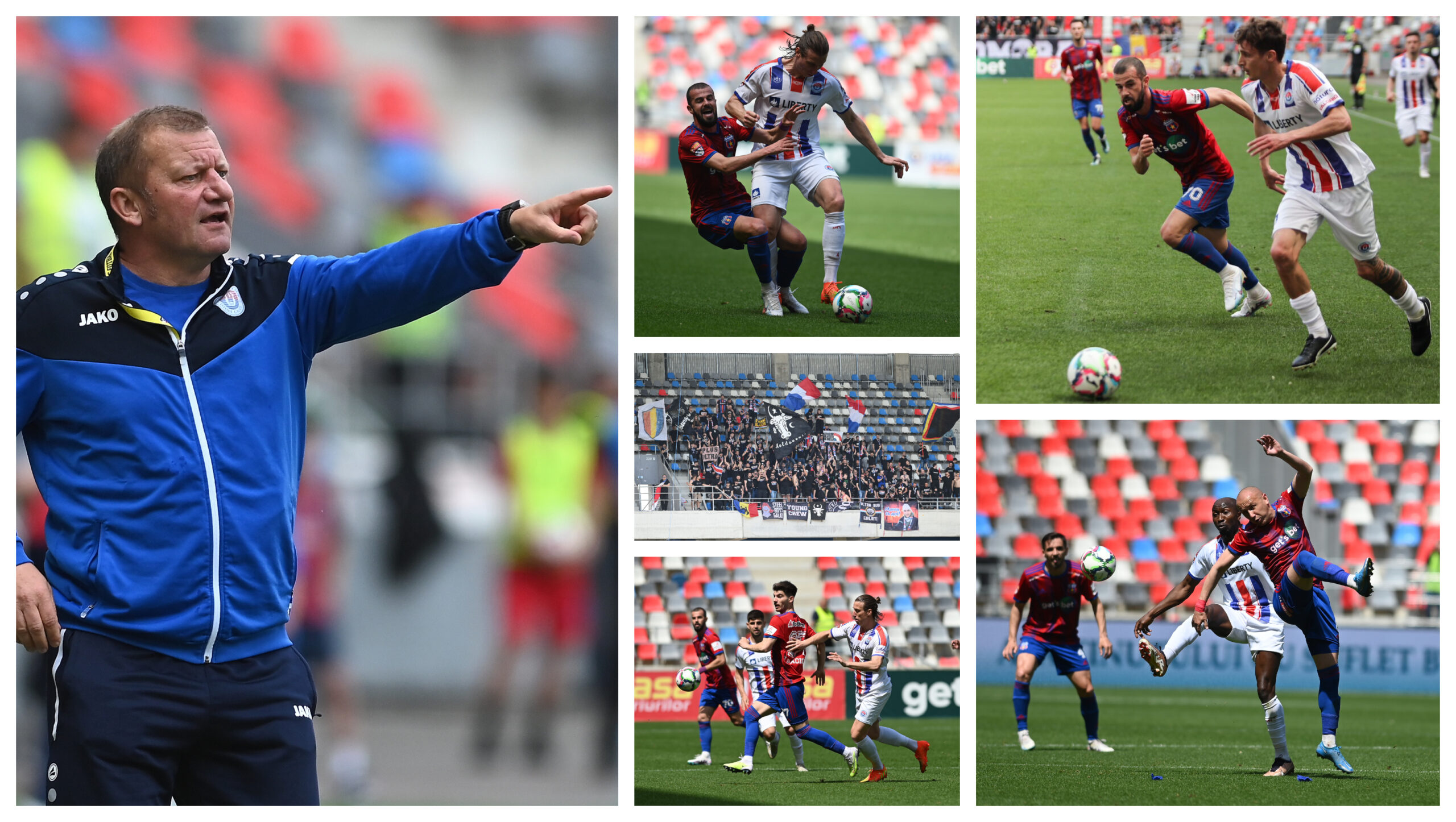 SC Oțelul, remiză cu Steaua, în Ghencea