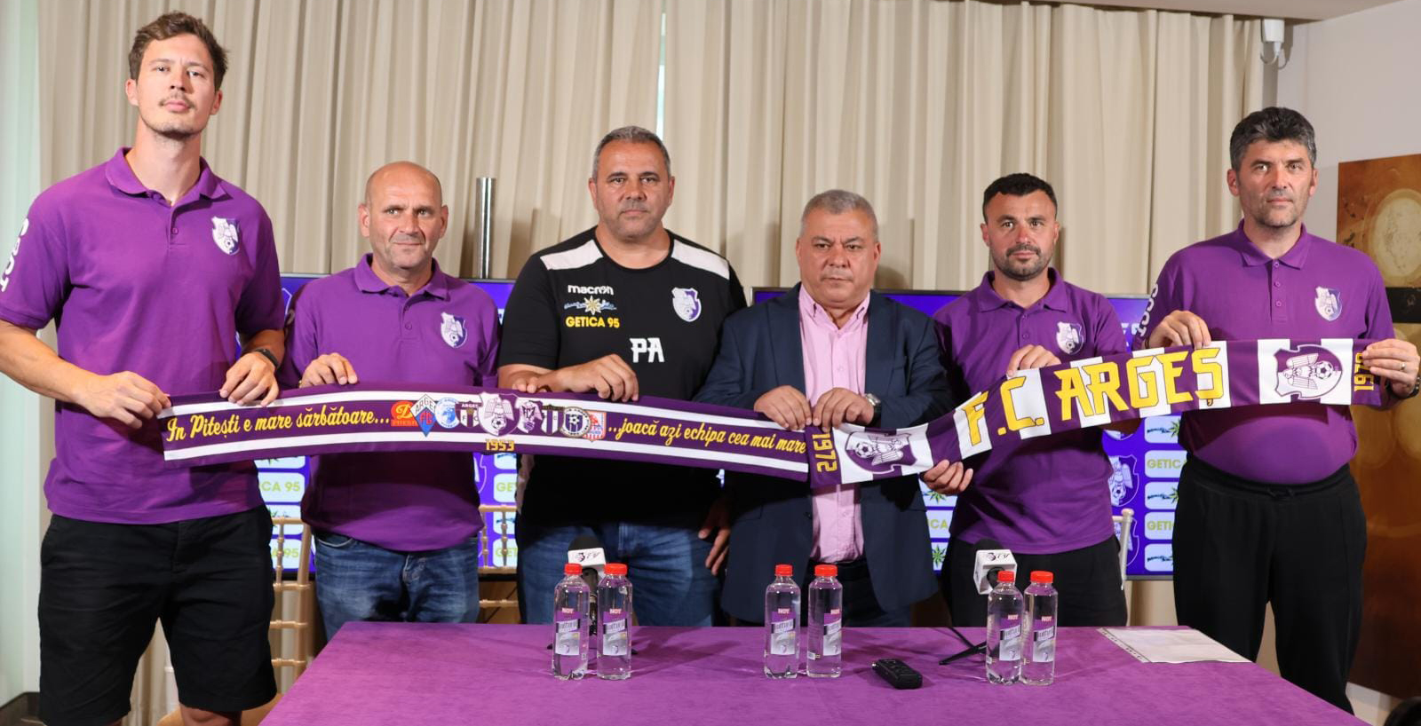 Stafful tehnic al lui Alexandru Pelici la Campionii FC Argeș