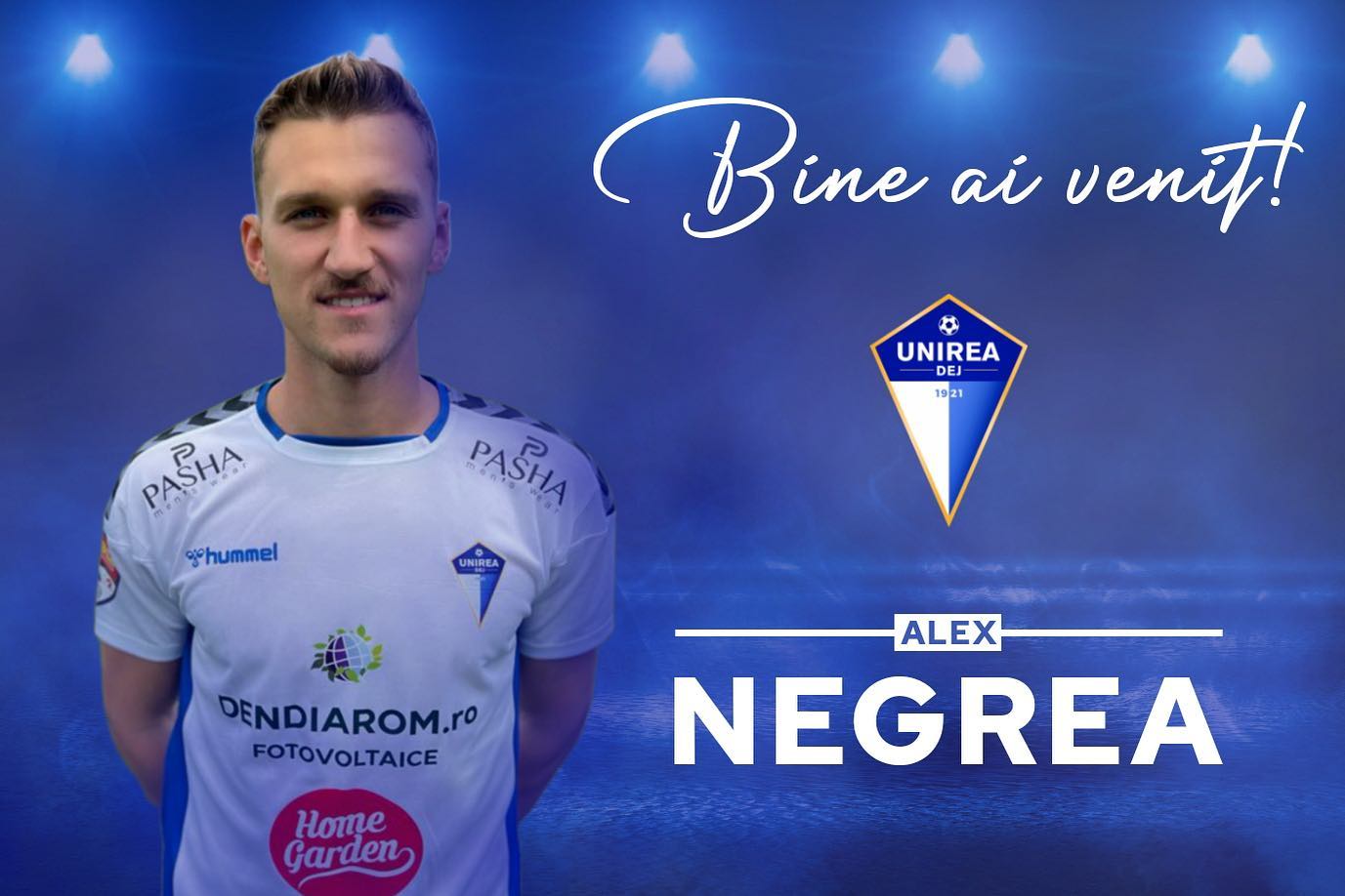 Unirea Dej l-a achiziționat pe fundașul Alex Negrea