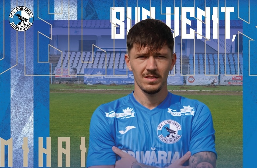 Mihai Velisar a semnat cu Corvinul Hunedoara
