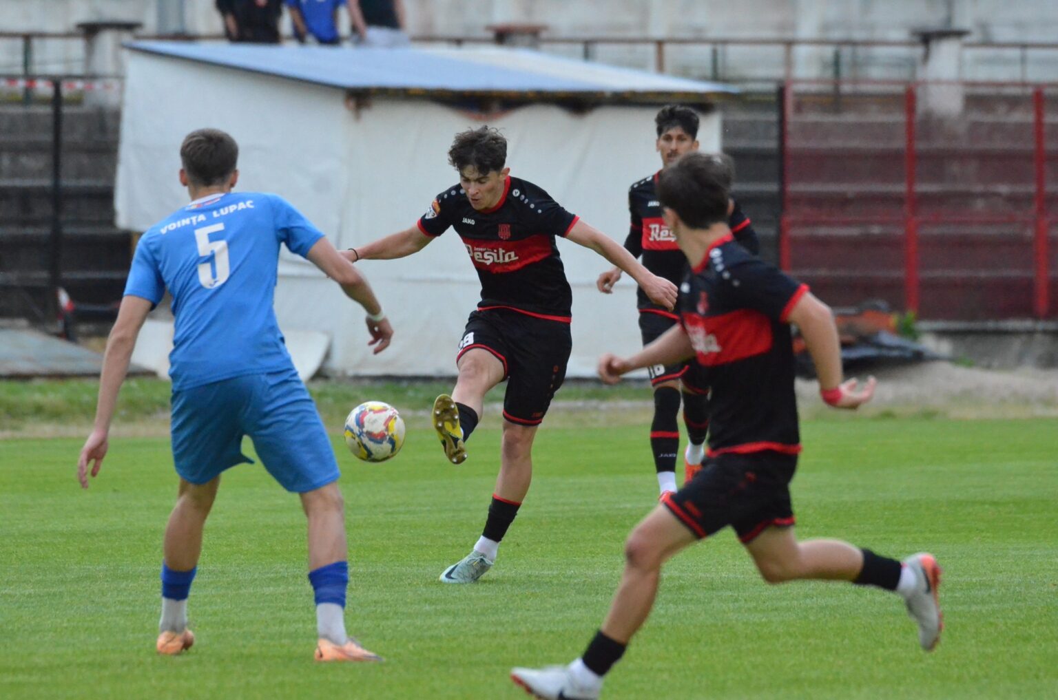 CSM Reșița, test cu Voința Lupac