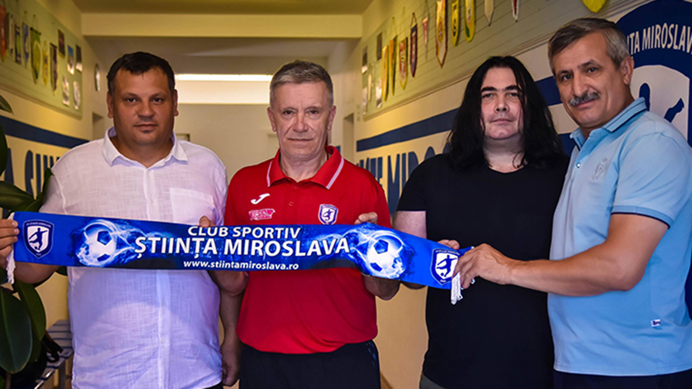 Dorian Marin, noul antrenor al echipei Știința Miroslava