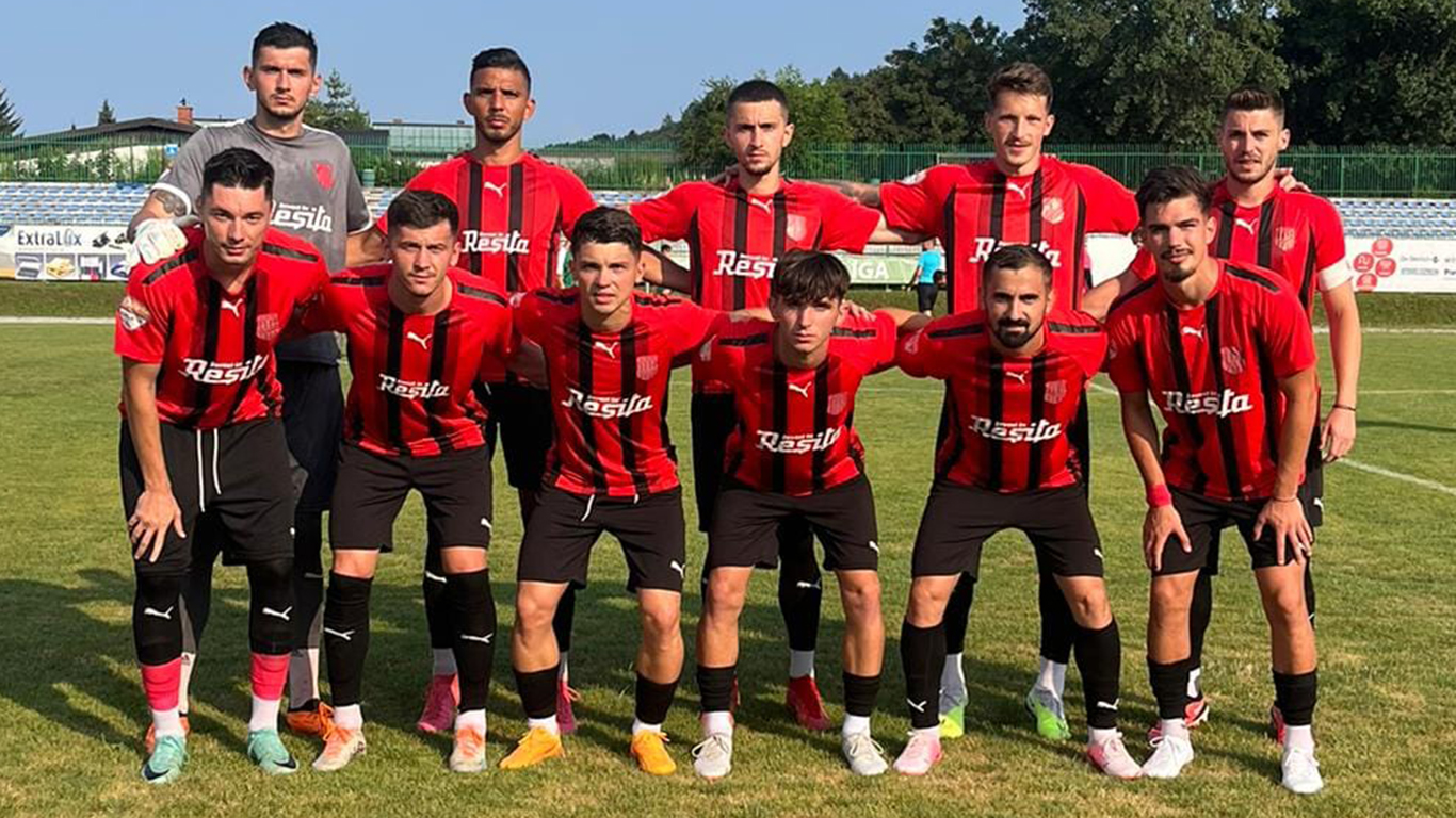 CSM Reșița a pierdut amicalul cu echipa învinsă de CFC Argeș