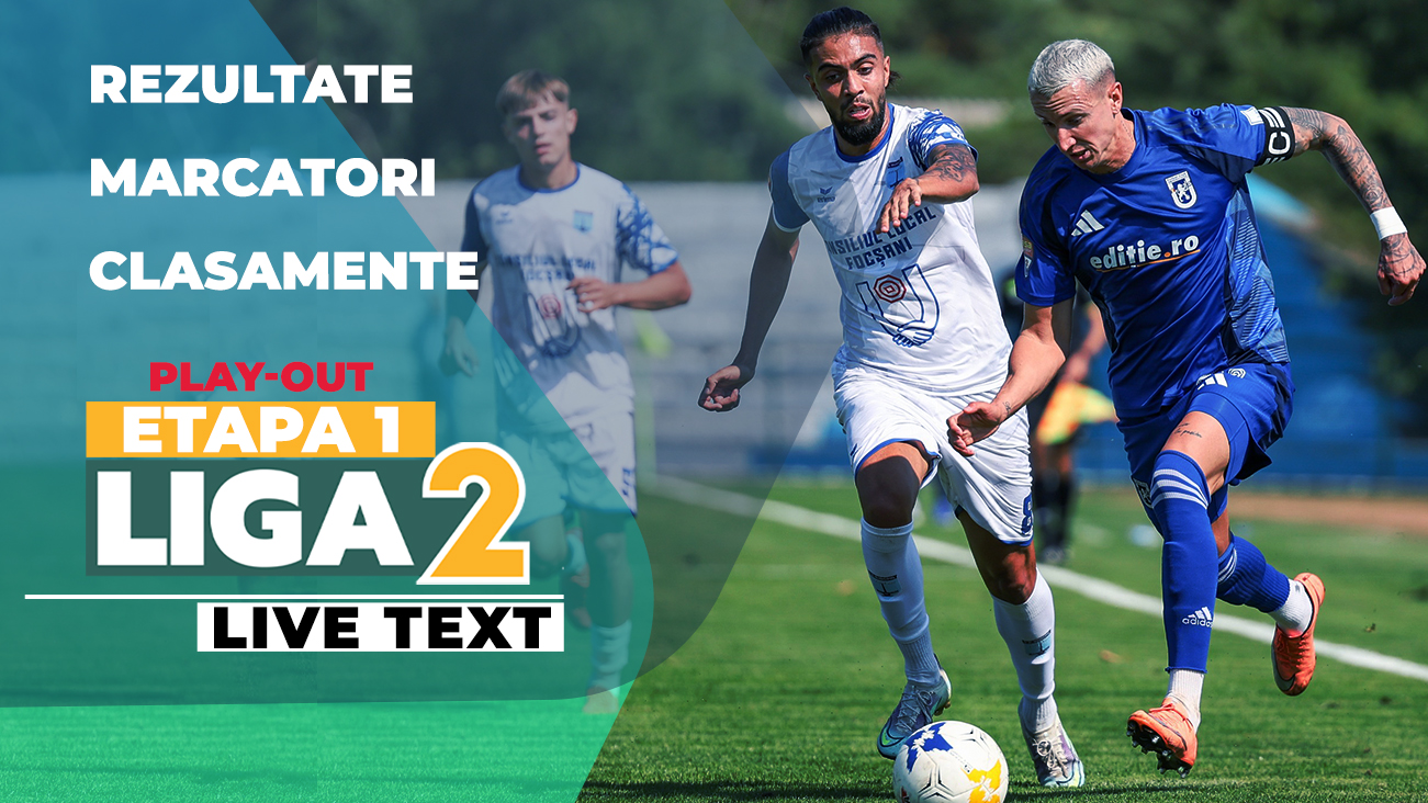 Meciuri și rezultate etapa 1 play-out Liga 2, sezon 2024-2025
