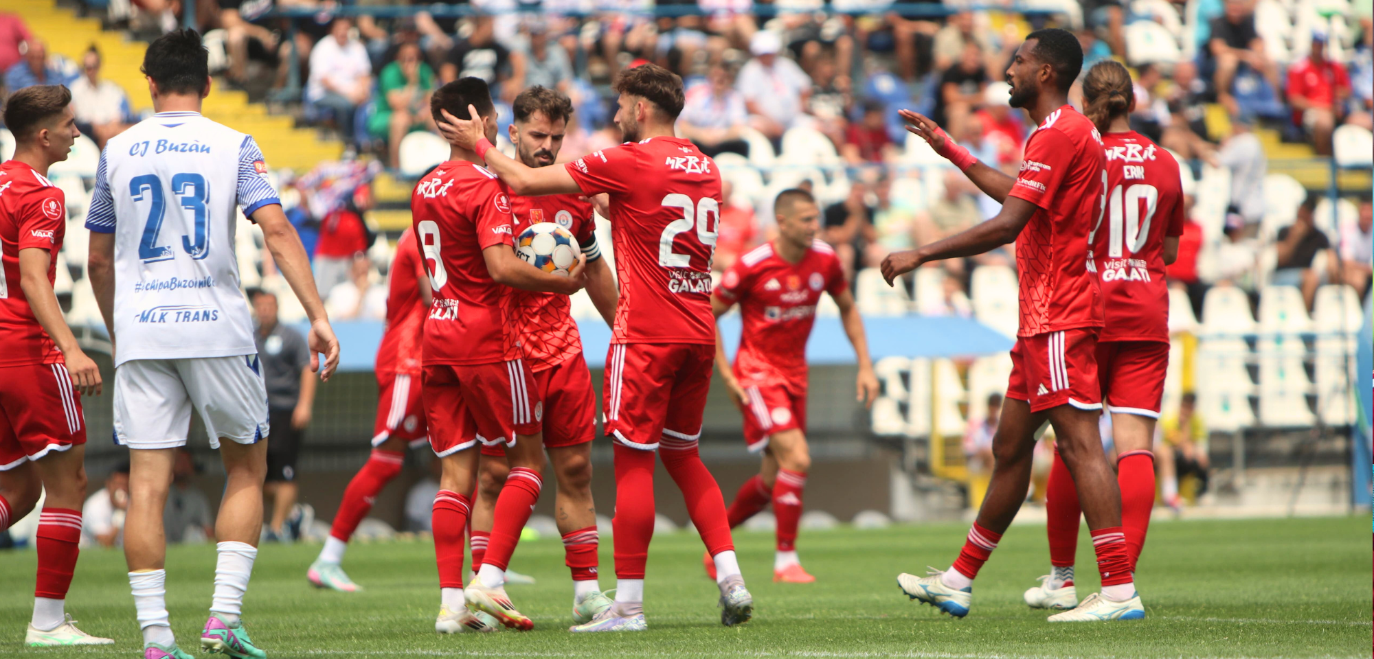 Metalul Buzău a cedat în amicalul cu SC Oțelul