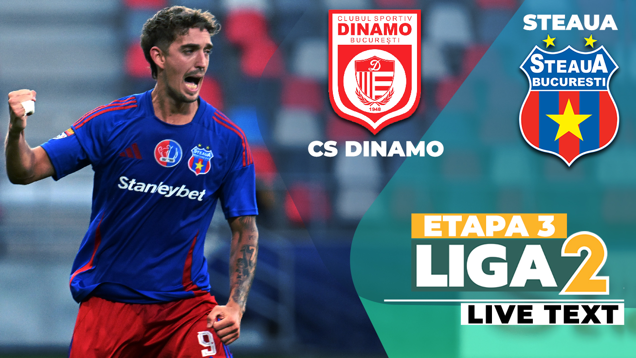 CS Dinamo - Steaua, derby interministerial în Liga 2