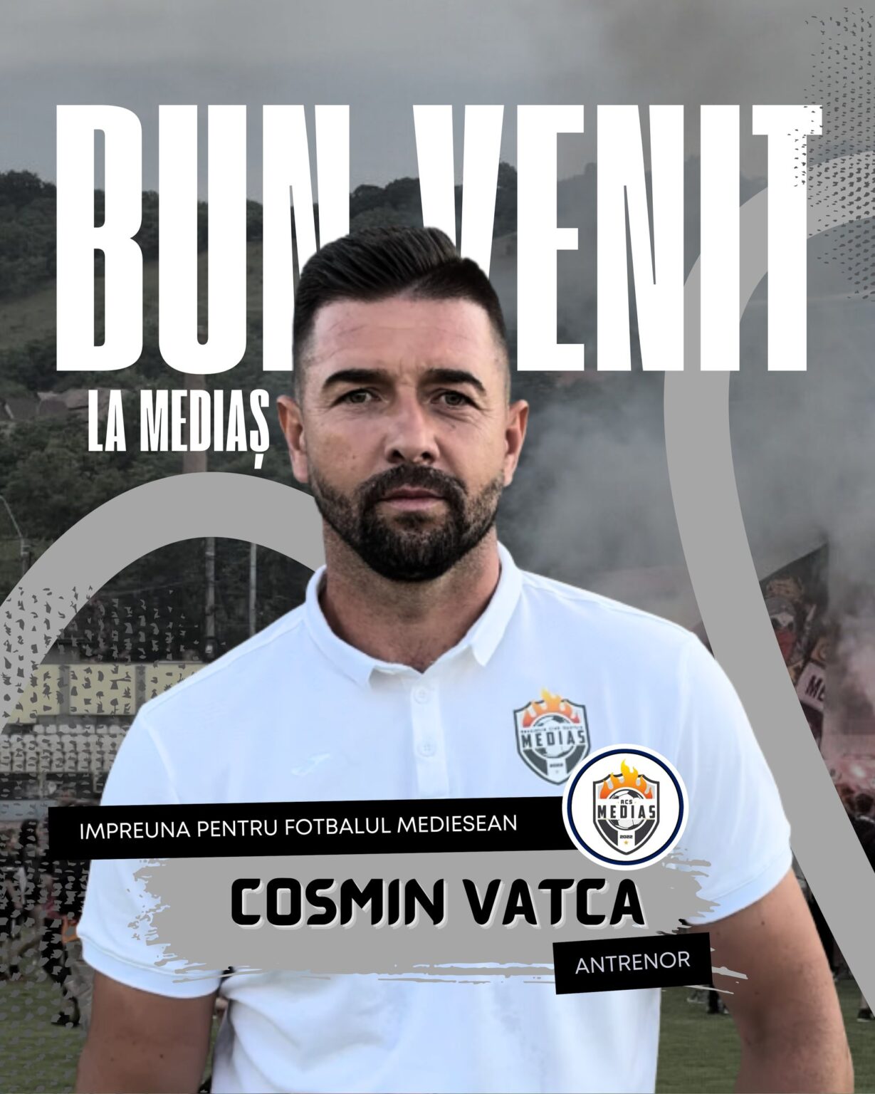 Cosmin Vâtcă s-a întors la ACS Mediaș