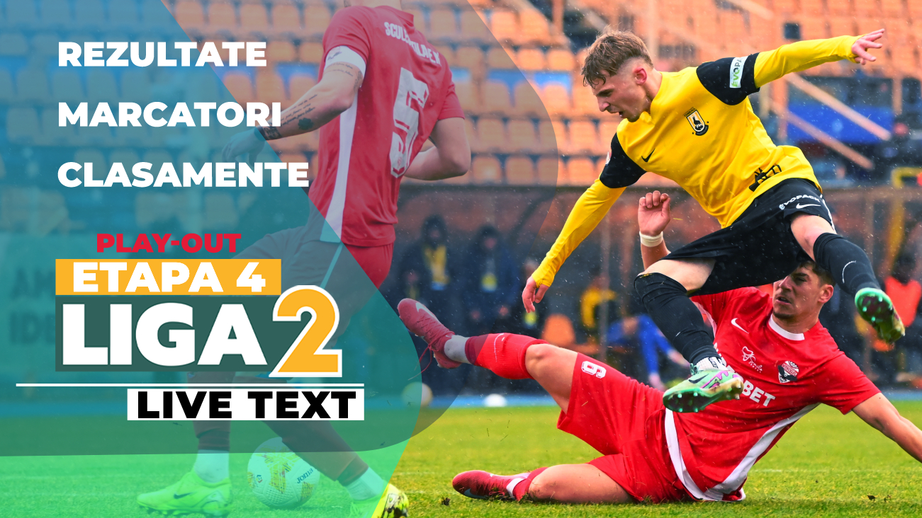 Meciuri și rezultate etapa 4 play-out Liga 2, sezon 2025-2026