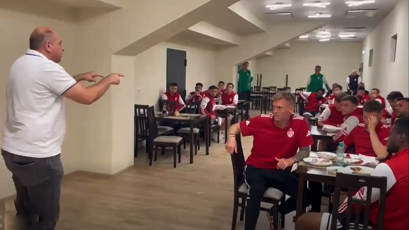 Discursul plin de patos al lui Laszlo Dioszegi