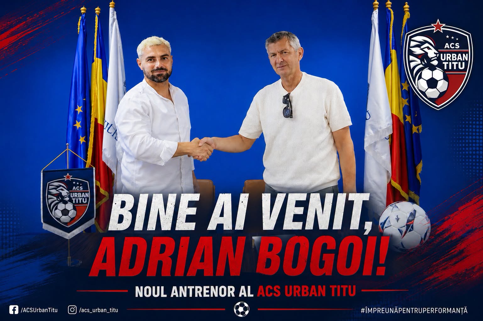 Adrian Bogoi este noul antrenor al echipei Urban Titu