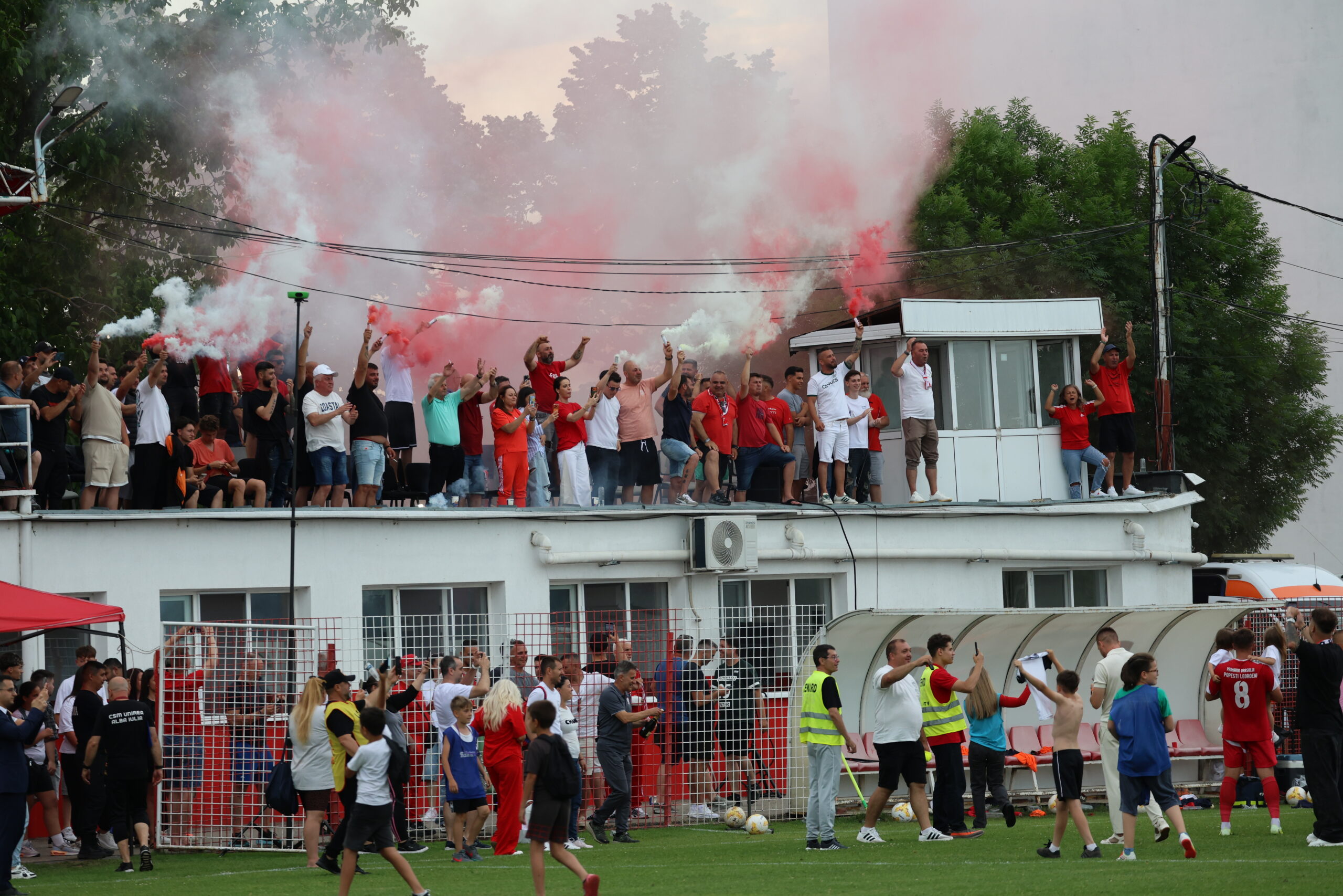 Entuziasm la Popești Leordeni după promovarea în Liga 2